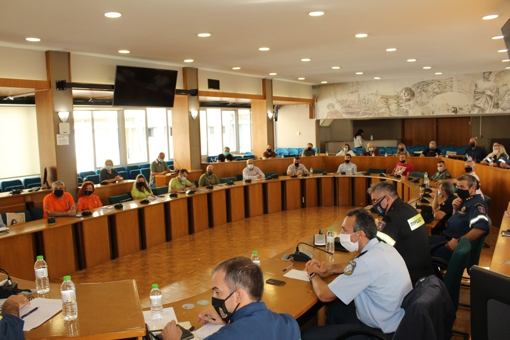 Συνεδρίασε το Συντονιστικό Όργανο Πολιτικής Προστασίας Π.Ε. Λάρισας ...