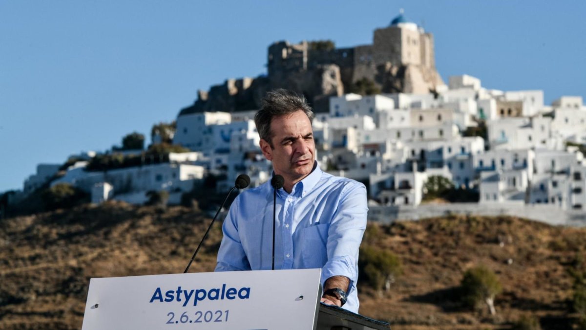 Μητσοτάκης από Αστυπάλαια: Επανάσταση αυτό που γίνεται εδώ - Η πράσινη ...