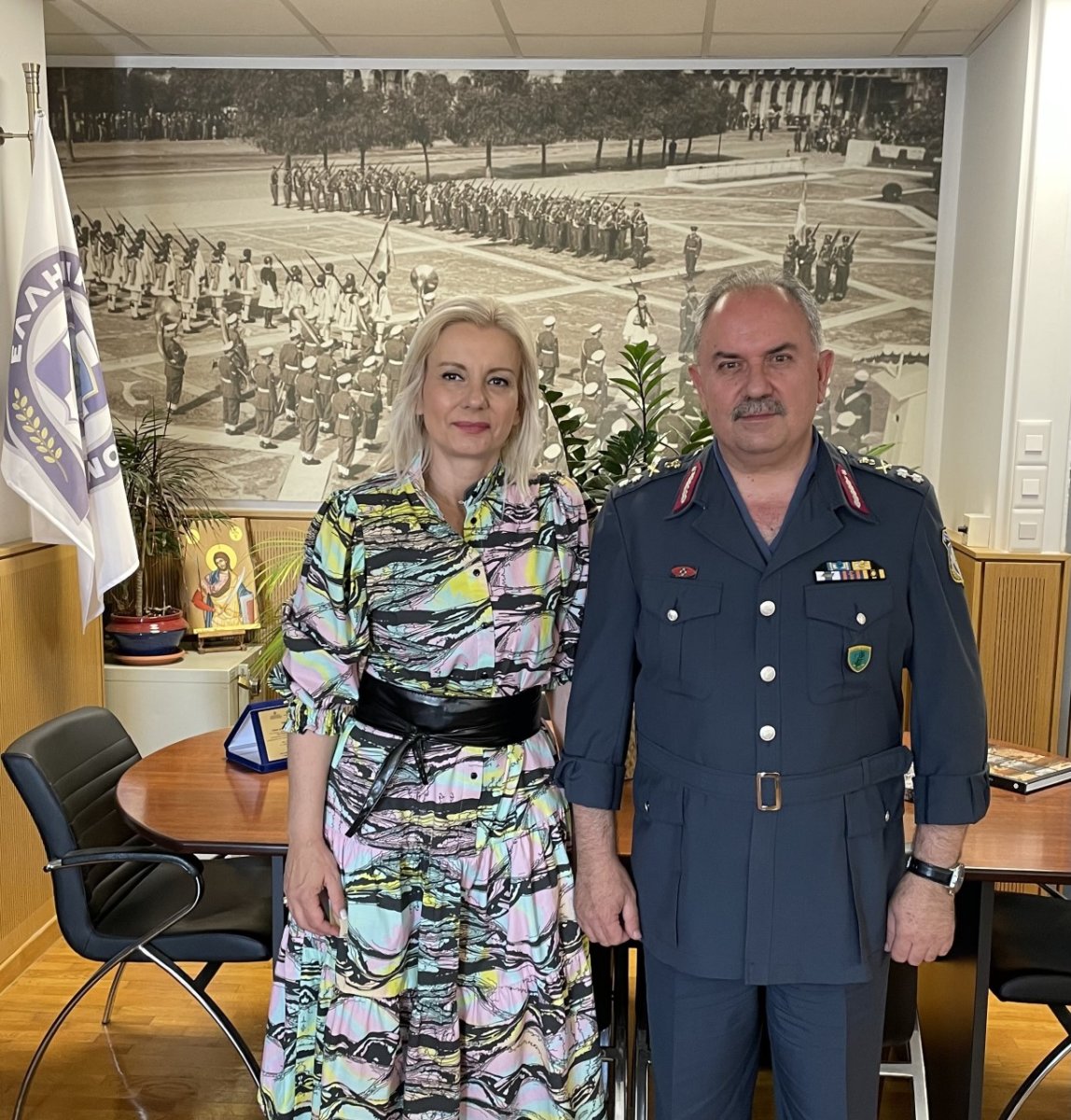 Συνάντηση Καραλαριώτου με τον Γενικό Περιφερειακό Αστυνομικό Διευθυντή ...