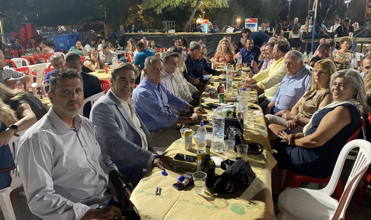 Στη Γλαύκη ο Χρ. Κέλλας - LarissaPress