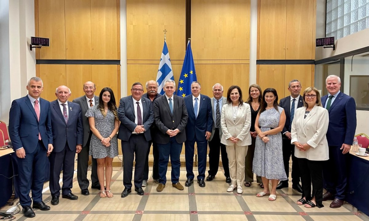Χαρακόπουλος με το προεδρείο της ΠαΔΕΕ: Δύναμη για τα εθνικά μας δίκαια ...