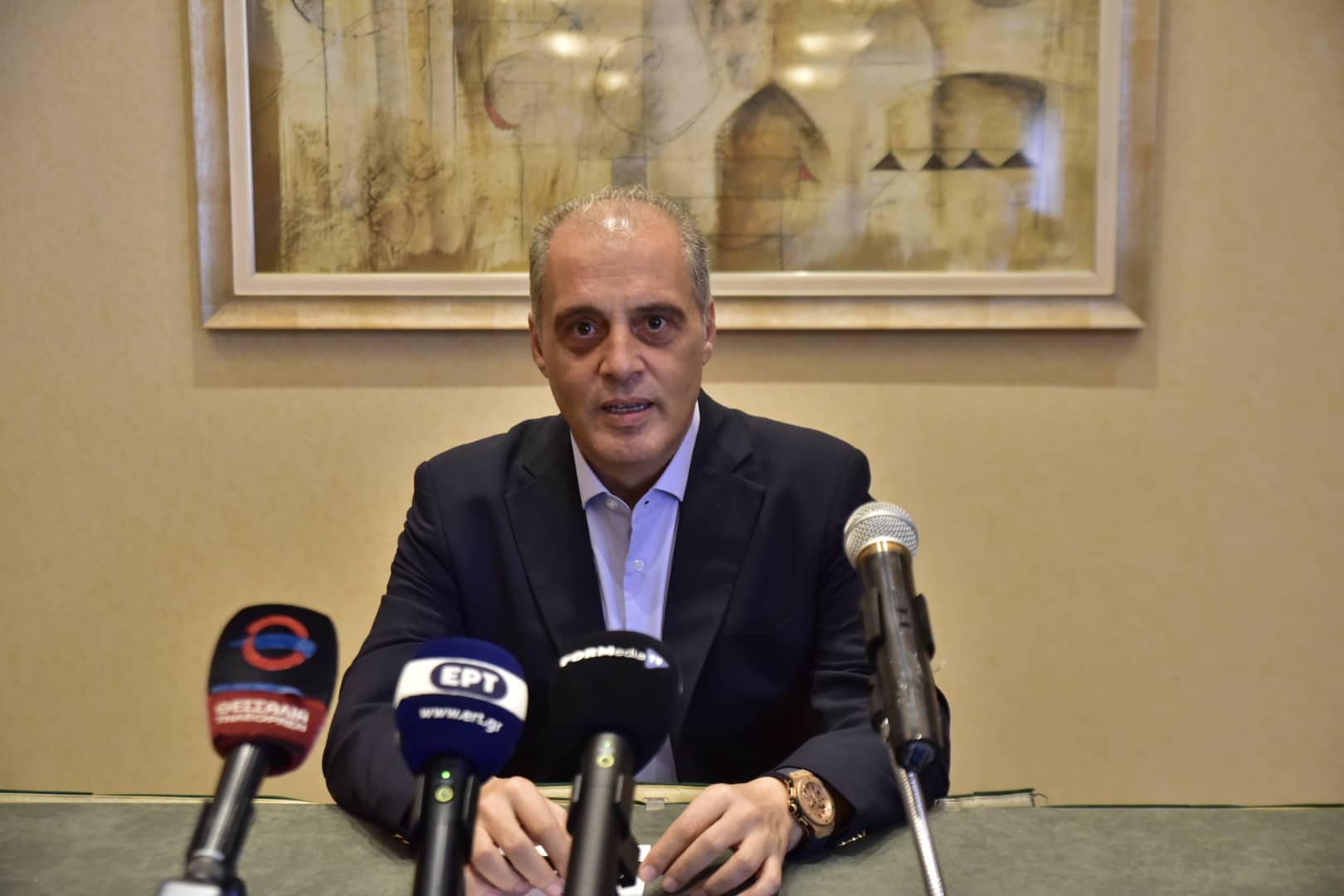 Την έδρα του στη Λάρισα κρατά ο πρόεδρος της Ελληνικής Λύσης Κυριάκος ...