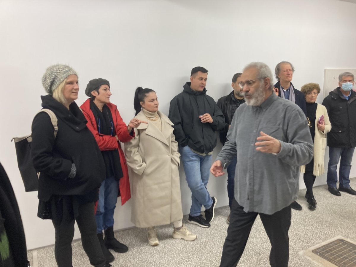 Εγκαινιάστηκε η έκθεση του Δημήτρη Ζουρούδη «Εφόσον η γη είναι ...