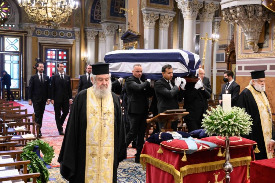 Κηδεία τέως βασιλιά: Στη Μητρόπολη η σορός του για την εξόδιο ακολουθία ...