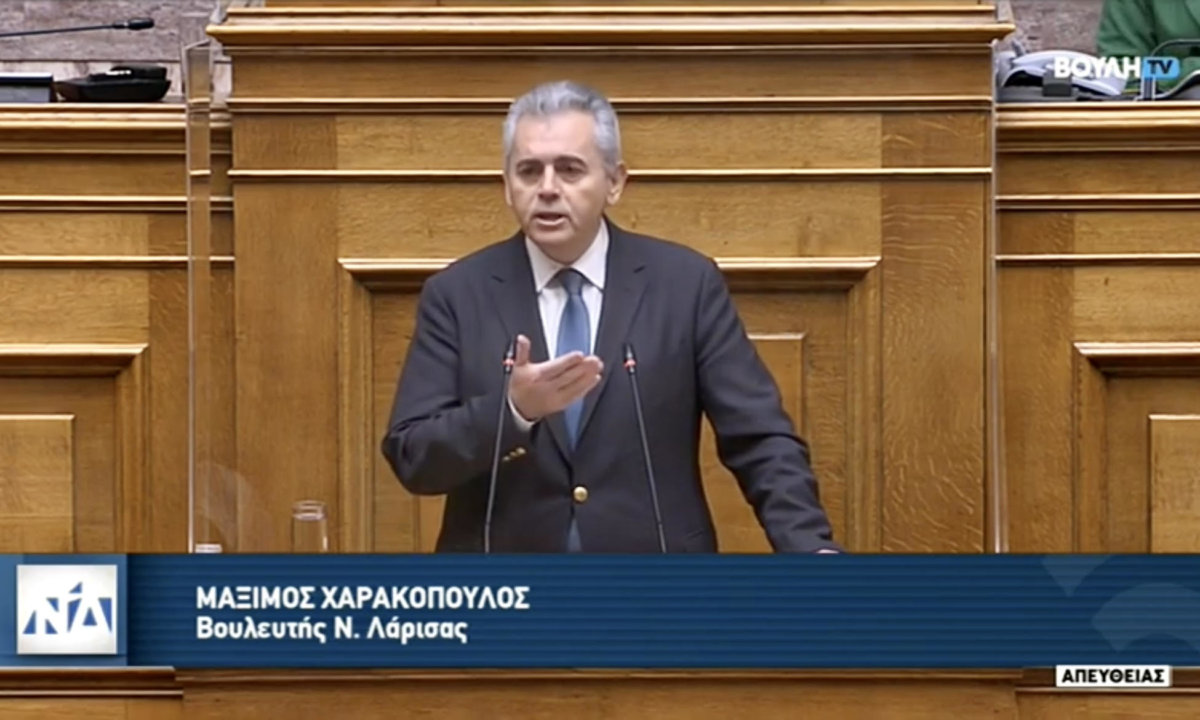 Μ. Χαρακοπουλος στη Βουλή για πρόταση μομφής: Η Ελλάδα δεν έχει την ...