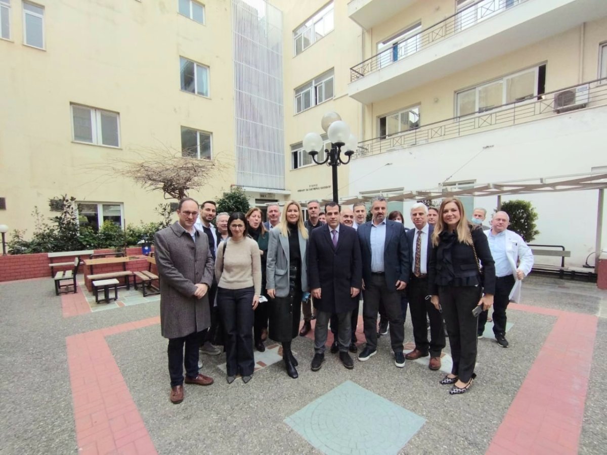Επίσκεψη Θ. Πλεύρη στο Αντικαρκινικό νοσοκομείο «Άγιο Σάββας ...
