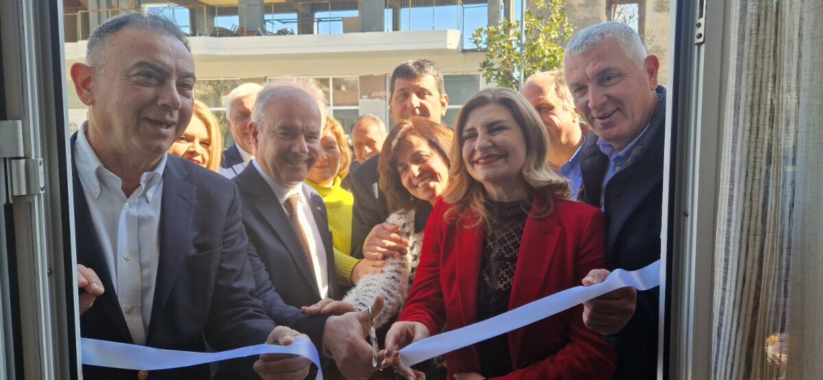 Εγκαίνια και κοπή πίτας στο ΚΑΠΗ Μακρυχωρίου - LarissaPress