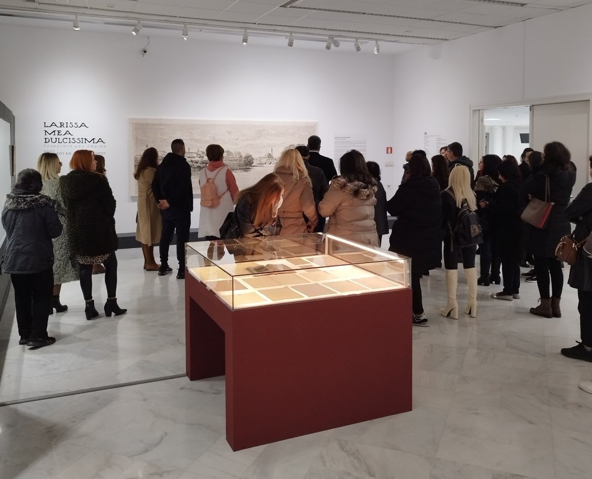 Το 3ο Εσπερινό ΕΠΑΛ Λάρισας στη Δημοτική Πινακοθήκη - LarissaPress