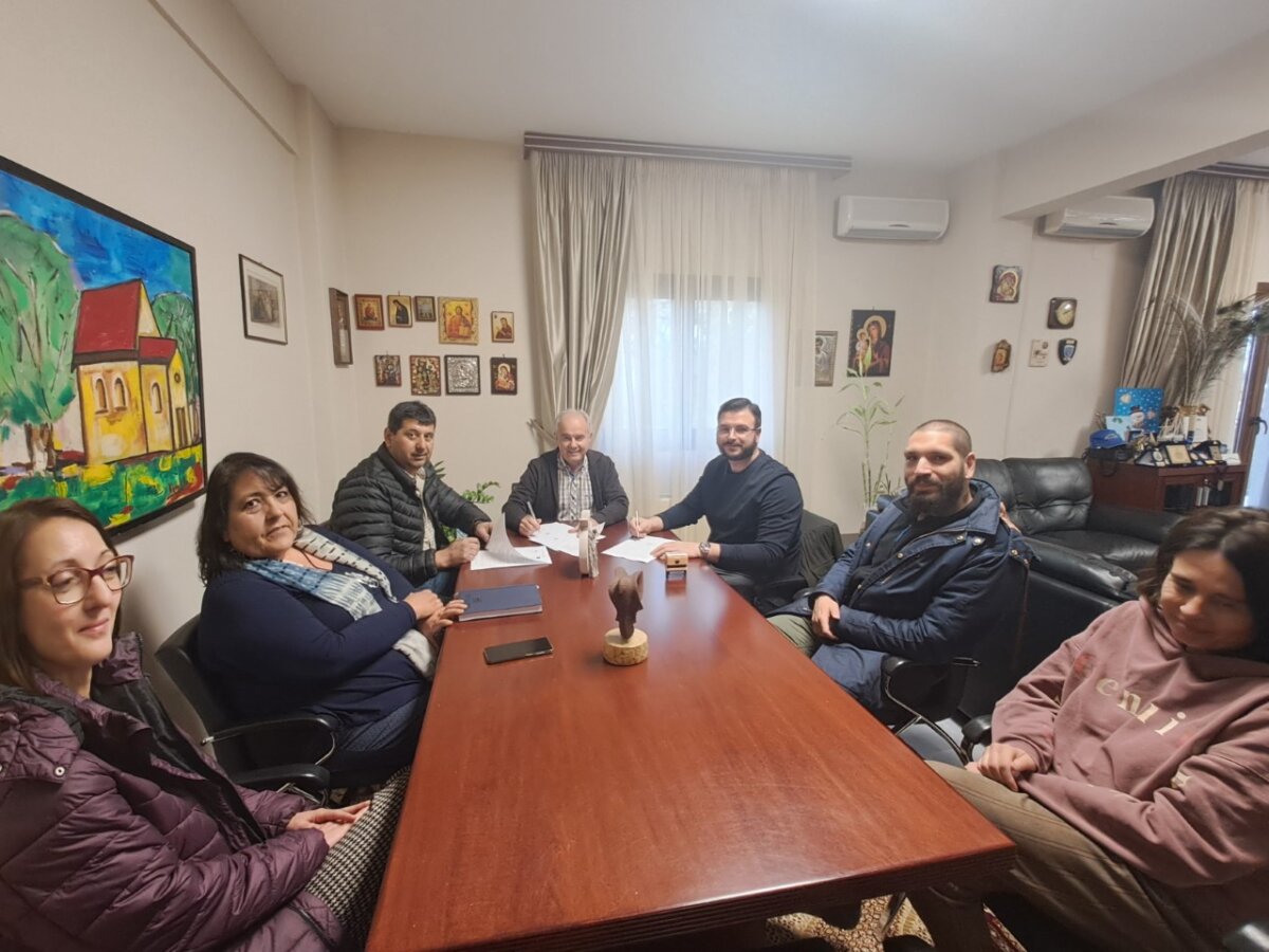 Υπογράφηκε η σύμβαση για την κατασκευή της μονάδας επεξεργασίας λυμάτων ...