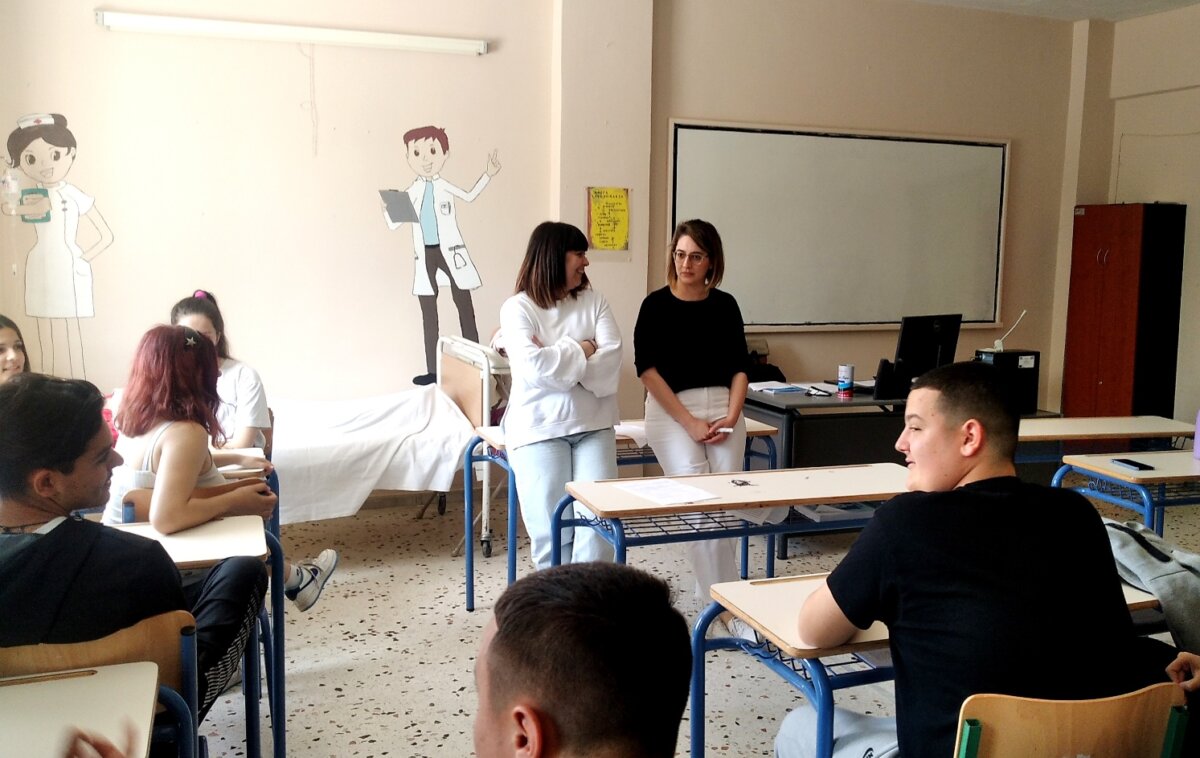 Δράση ευαισθητοποίησης για την Έμφυλη Βία στο ΕΠΑΛ Τυρνάβου - LarissaPress