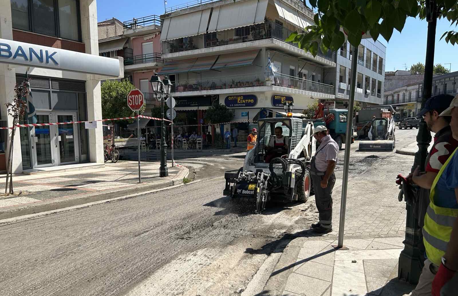 Δήμος Φαρσάλων: Ασφαλτοστρώσεις και συντήρηση του οδικού δικτύου ...
