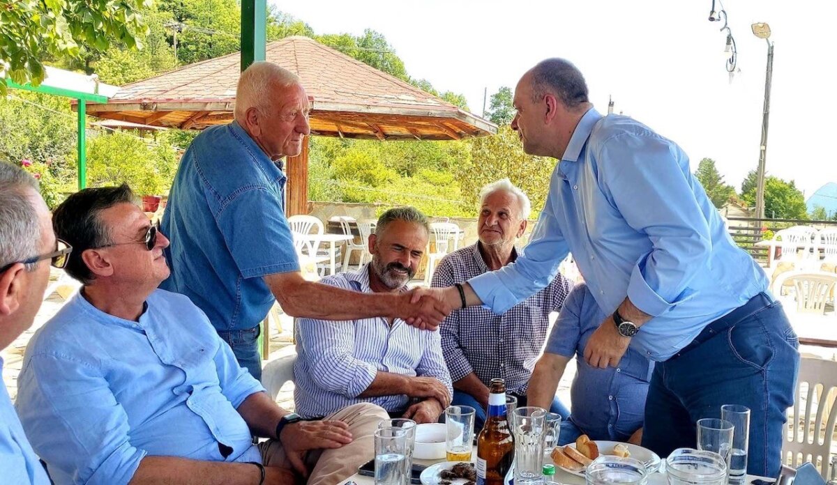 Περιοδεία Καπετάνου στα βλαχοχώρια του νομού Γρεβενών - LarissaPress