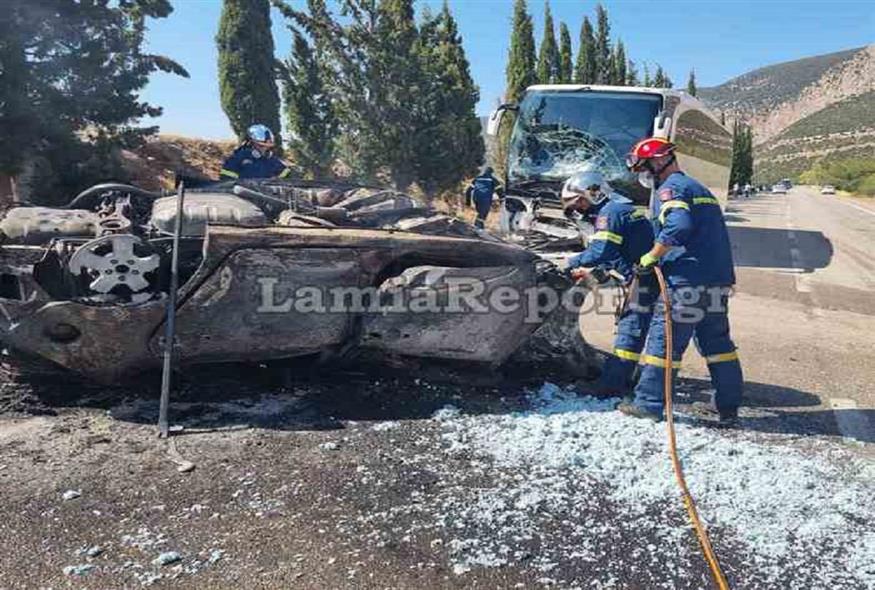 Φωκίδα: Μετωπικά με λεωφορείο συγκρούστηκε η 67χρονη που έχασε τη ζωή ...