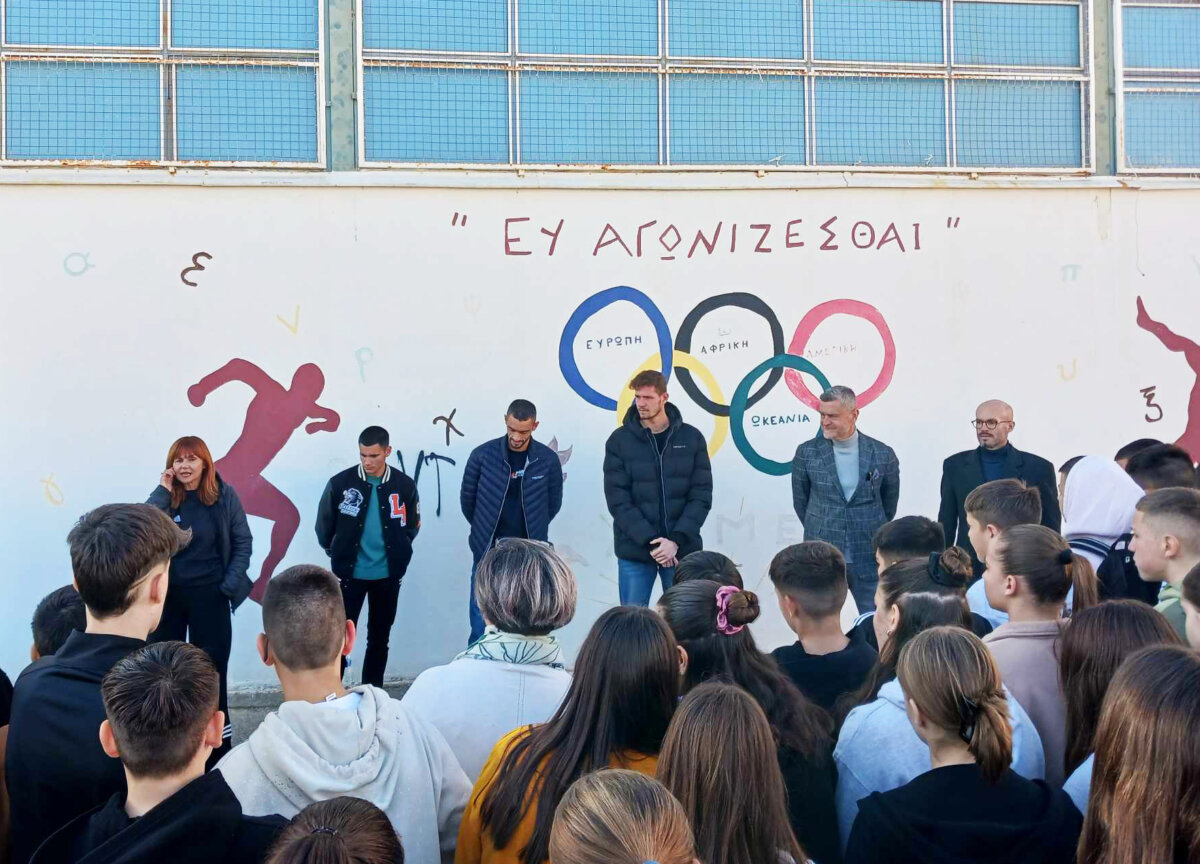 Η ΠΑΕ ΑΕΛ στο Γυμνάσιο Φαλάνης στο πλαίσιο του προγράμματος «Fair Play ...