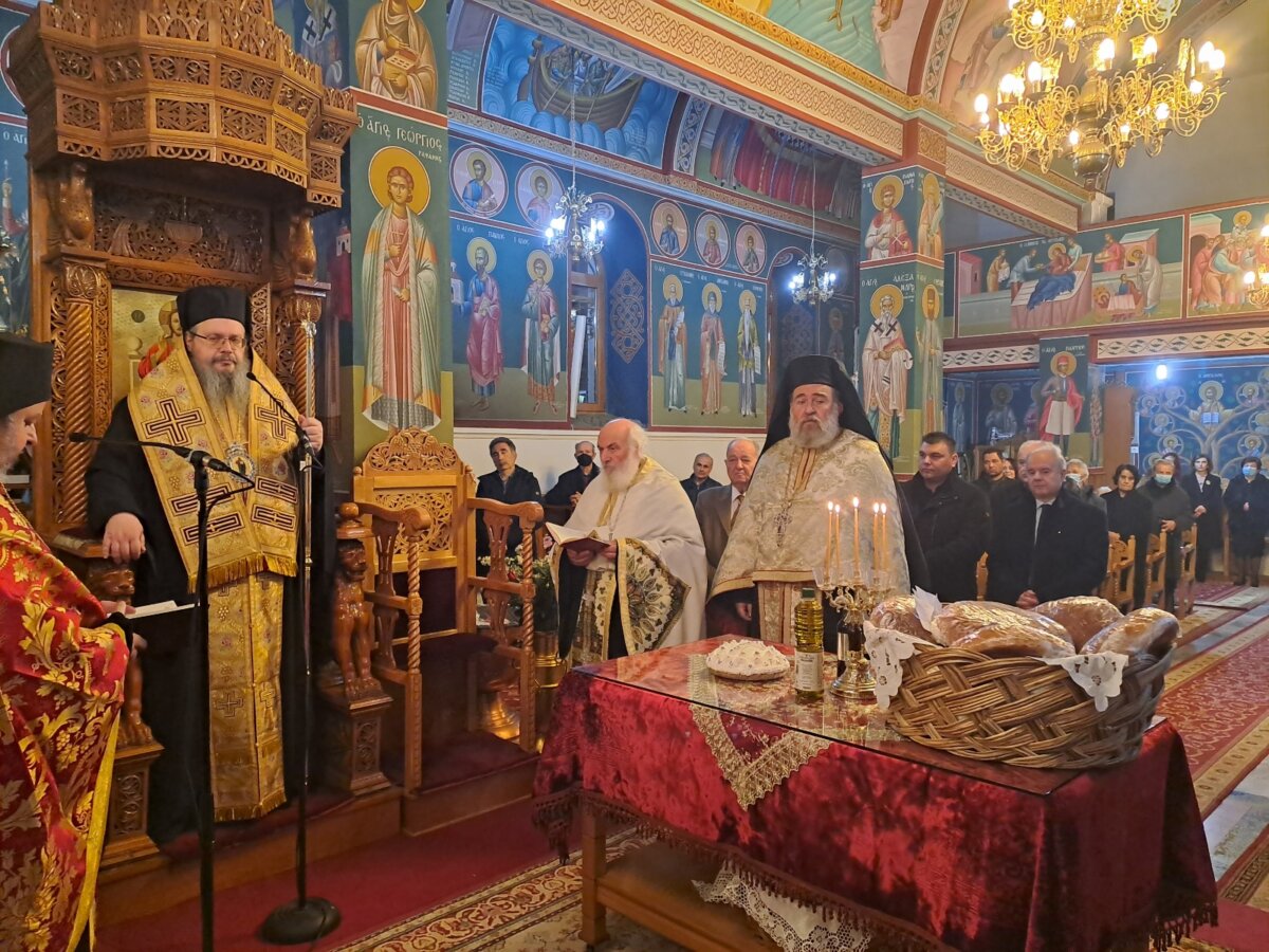 O Γ.Μανώλης στον πανηγυρικό εσπερινό του Αγίου Βασιλείου και τη ...