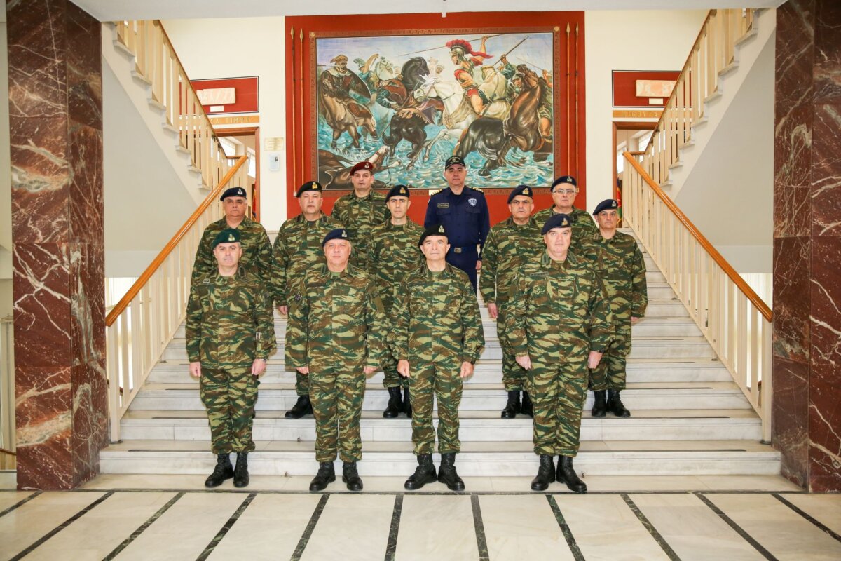 Επίσκεψη του Αρχηγού Γενικού Επιτελείου Στρατού στην 1η Στρατιά ...