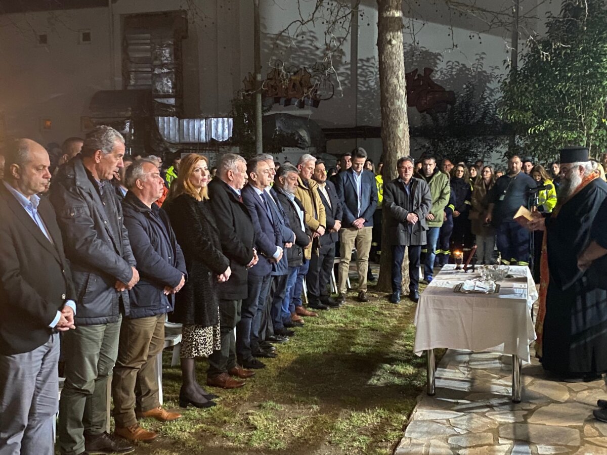 Ο Χρήστος Καπετάνος στα εγκαίνια της ΕΟΔΥΑ - LarissaPress
