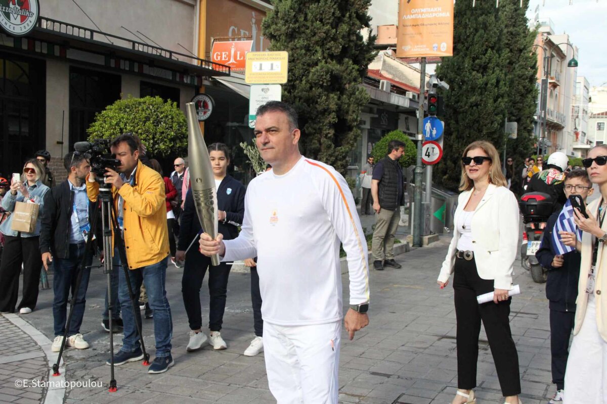 Στη Λάρισα η Ολυμπιακή Φλόγα - LarissaPress