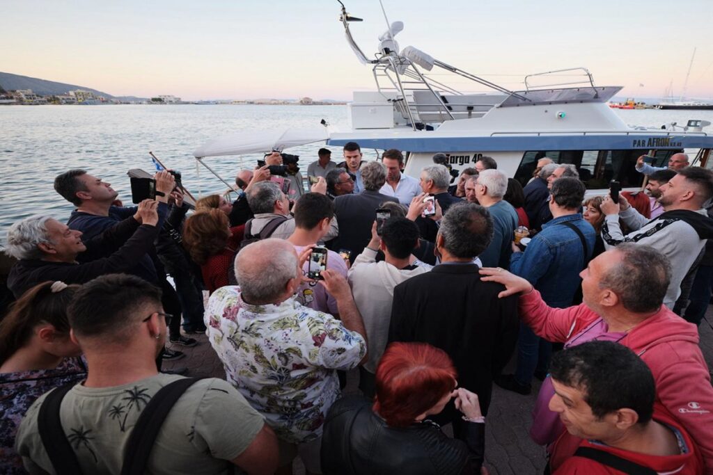 Στ. Κασσελάκης: Συνέχεια της περιοδείας του στη Χίο – Θερμή υποδοχή από ...