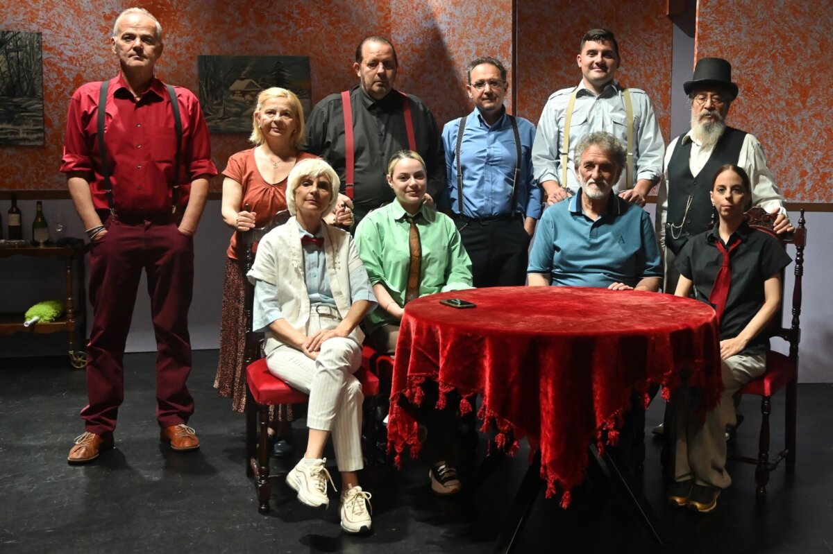 Τελευταία παράσταση για τους «Παίχτες» του Νικολάι Γκόγκολ - LarissaPress