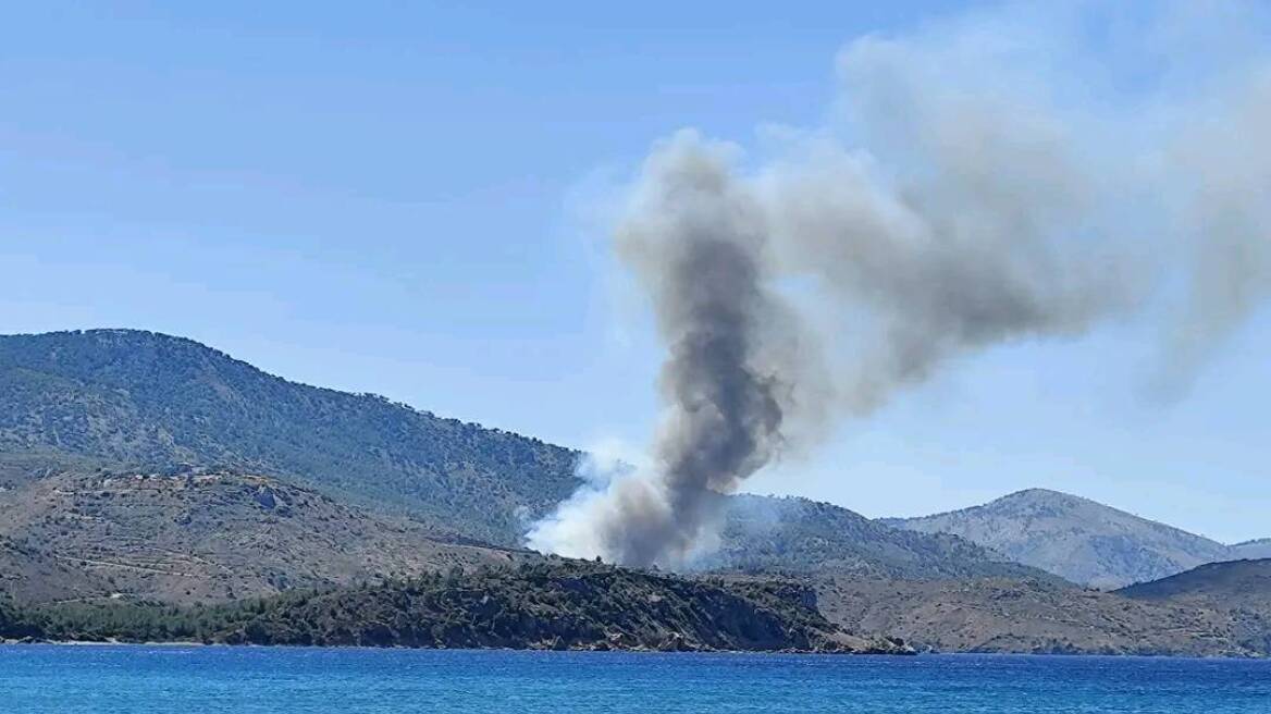 Μάχη για να τεθούν υπό έλεγχο οι φωτιές στην Κω και στη Χίο – Δύσκολες ...