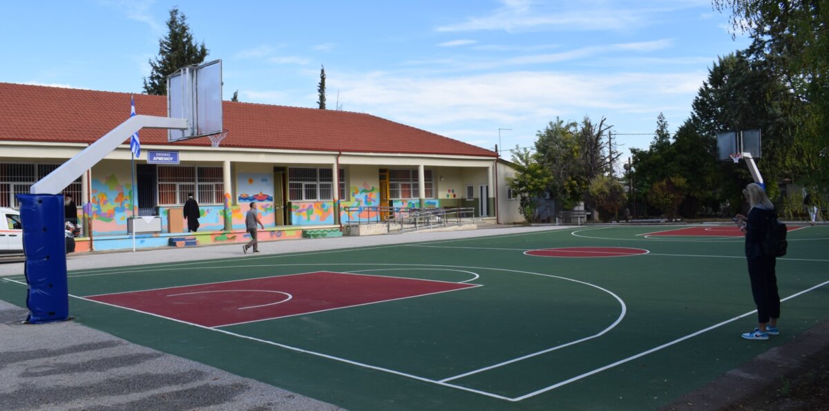 Ανακαινίστηκαν πλήρως το Νηπιαγωγείο και το Δημοτικό σχολείο Αρμενίου ...