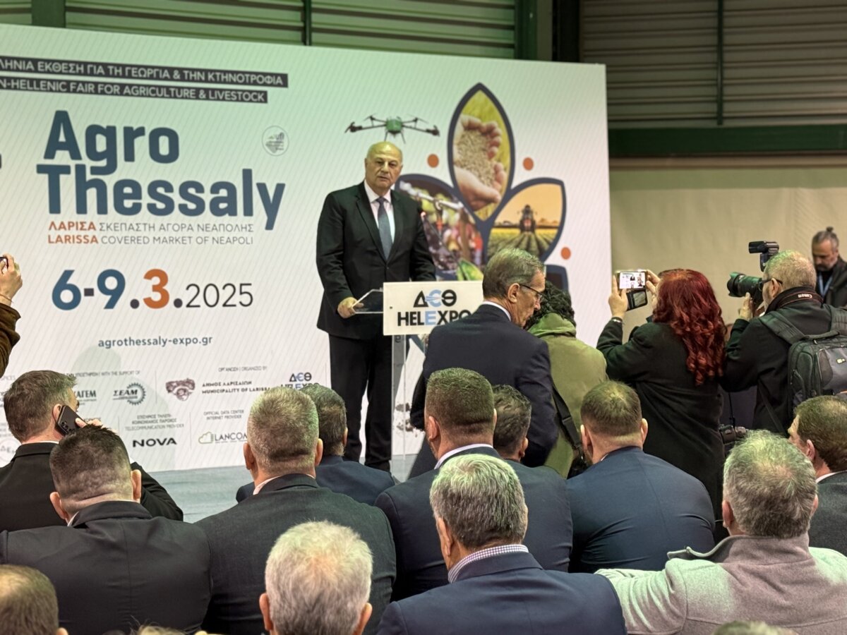 Κώστας Τσιάρας στα εγκαίνια της 14ης Agrothessaly: Η επιβίωση και ...