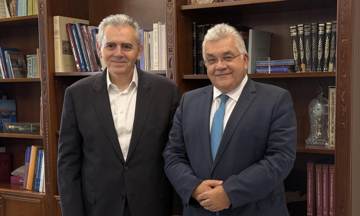 Μ. Χαρακόπουλος με Υφ. Παιδείας: Το Πανεπιστήμιο Θεσσαλίας κυψέλη ...