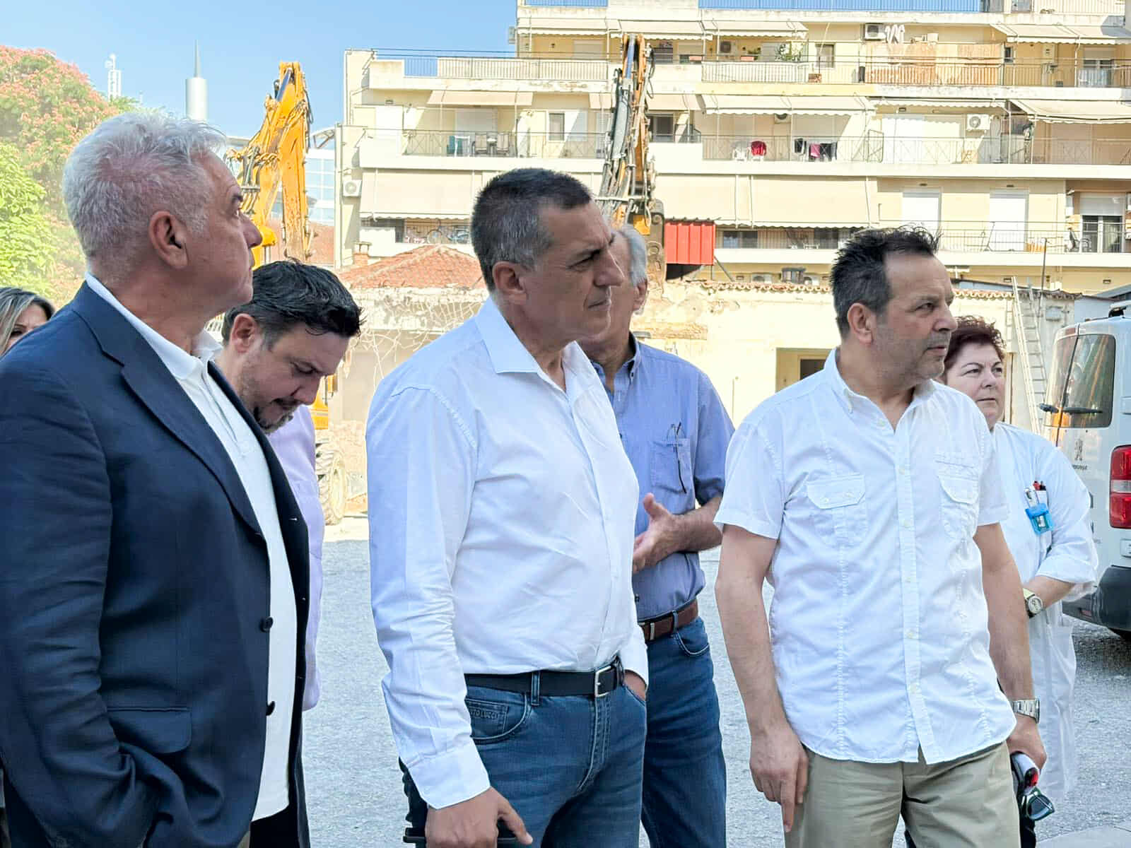 Δ. Κουρέτας: Ιστορική η σημερινή ημέρα-Ξεκίνησαν οι εργασίες στο Γ.Ν.Λ ...