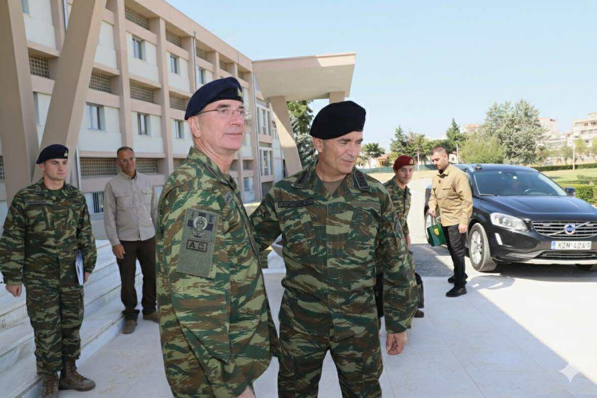 Στην 1η Στρατιά ο Α/ΓΕΣ Αντιστράτηγος Γ. Κωστίδης – Ενημέρωση για τη Β ...