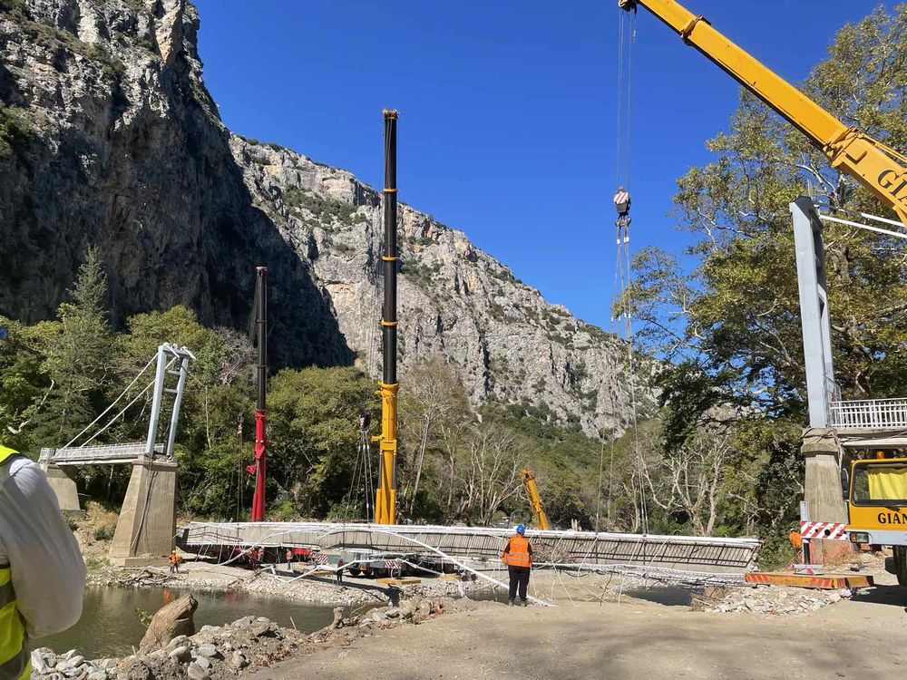Τέλος εποχής για την ιστορική γέφυρα της κοιλάδας των Τεμπών - LarissaPress