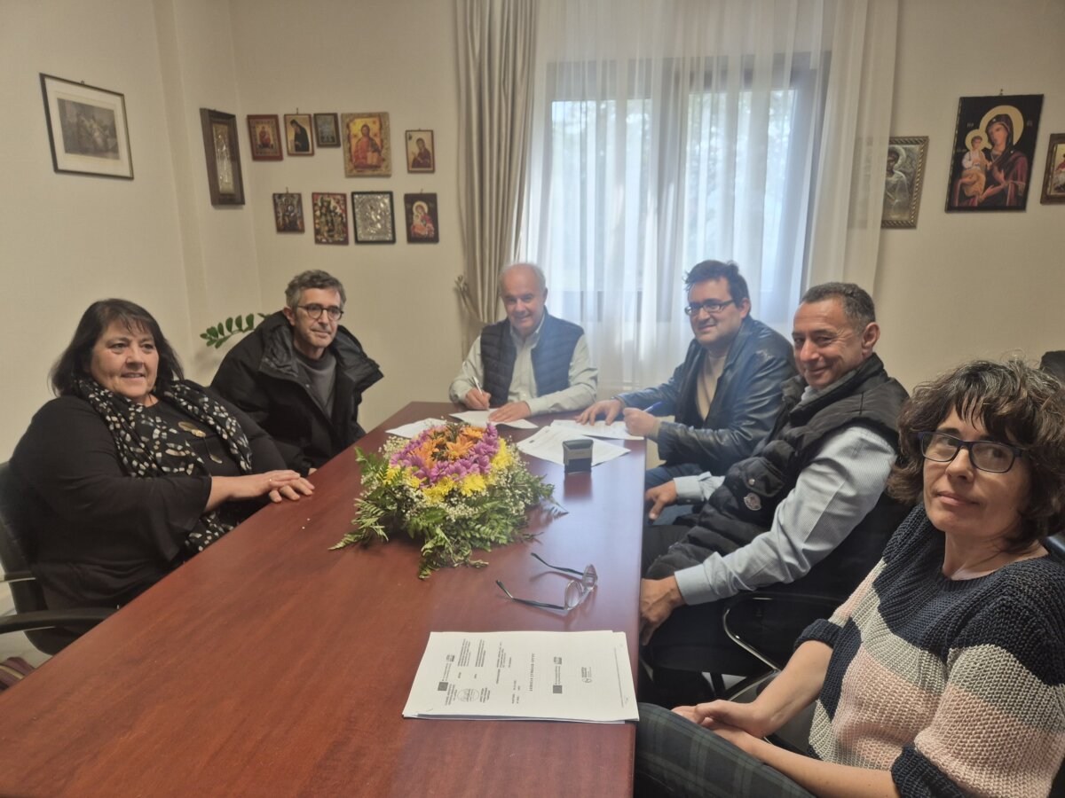 Υπογραφή σύμβασης για το έργο «Επεμβάσεις εξοικονόμησης ενέργειας και ...